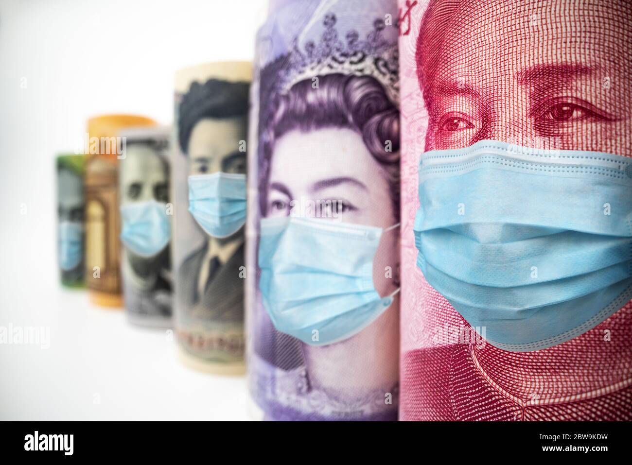 Australian. money mask hi-res stock photography and images - Alamy