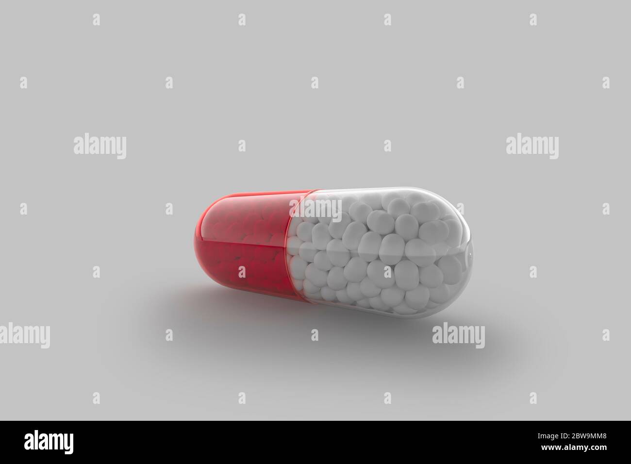 White capsule hi-res stock photography and images - Alamy