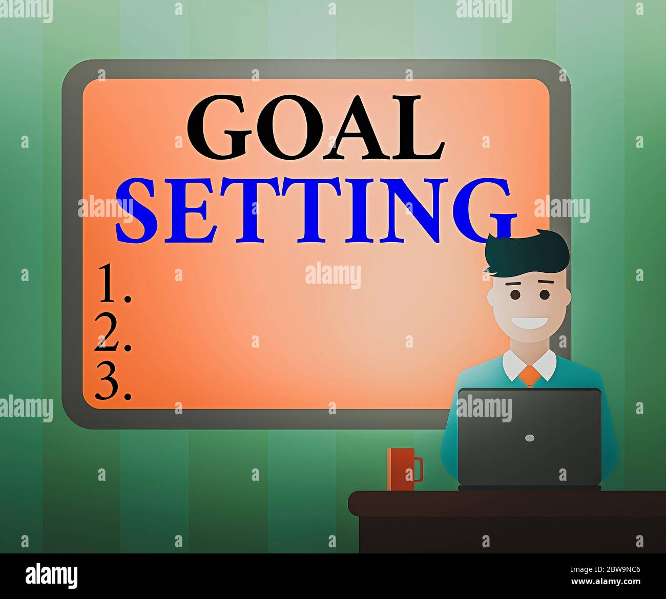 Handwriting text Goal Setting. Conceptual photo dream big motivational ...