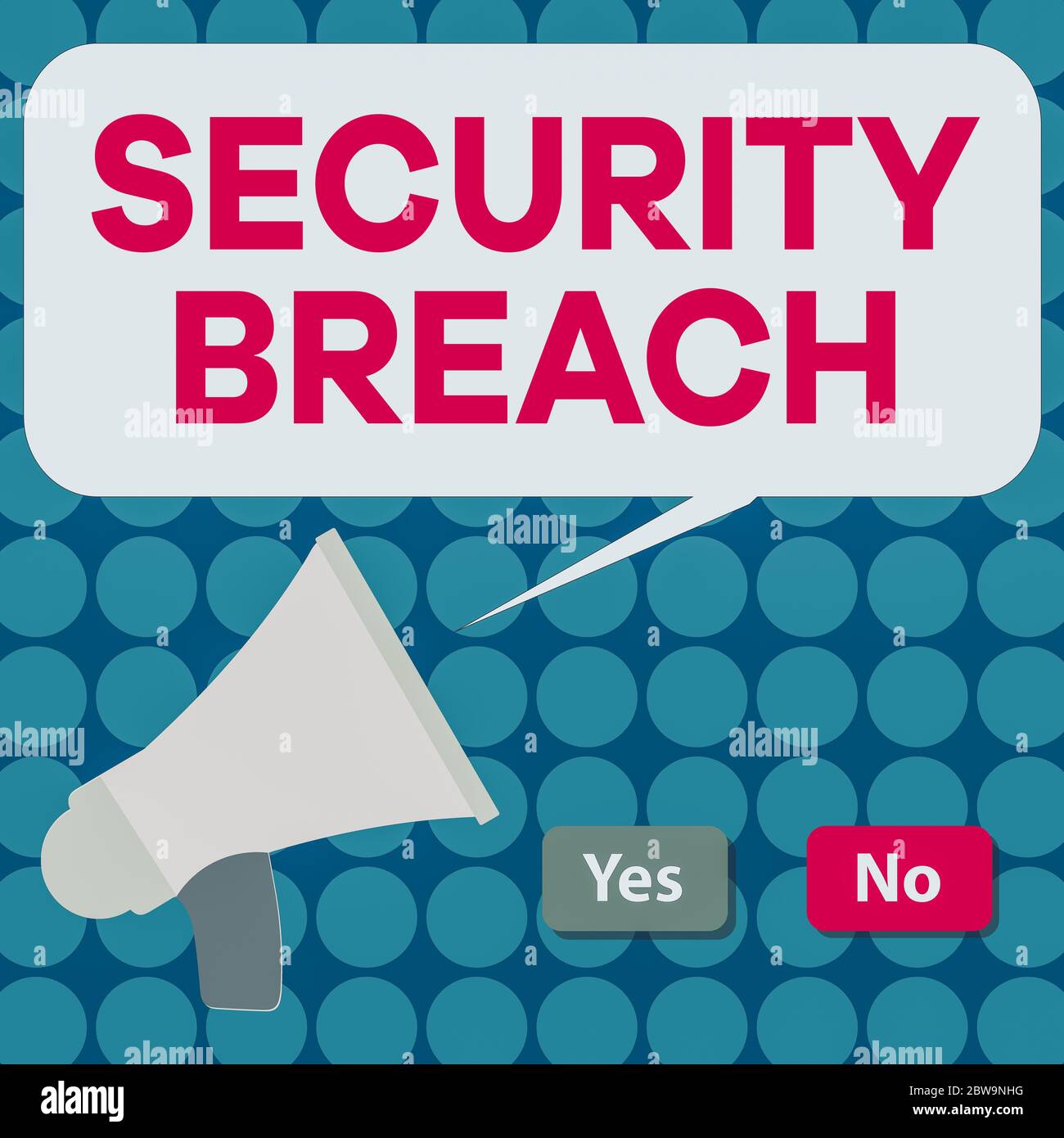 Word writing text Security Breach. Business photo showcasing ...