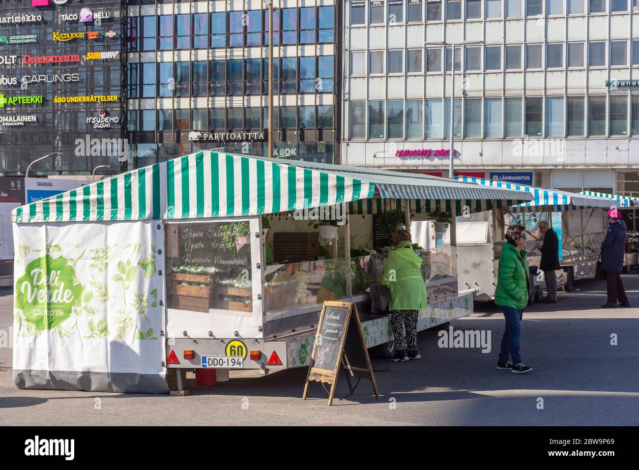 Turku market square finland hi-res stock photography and images - Alamy