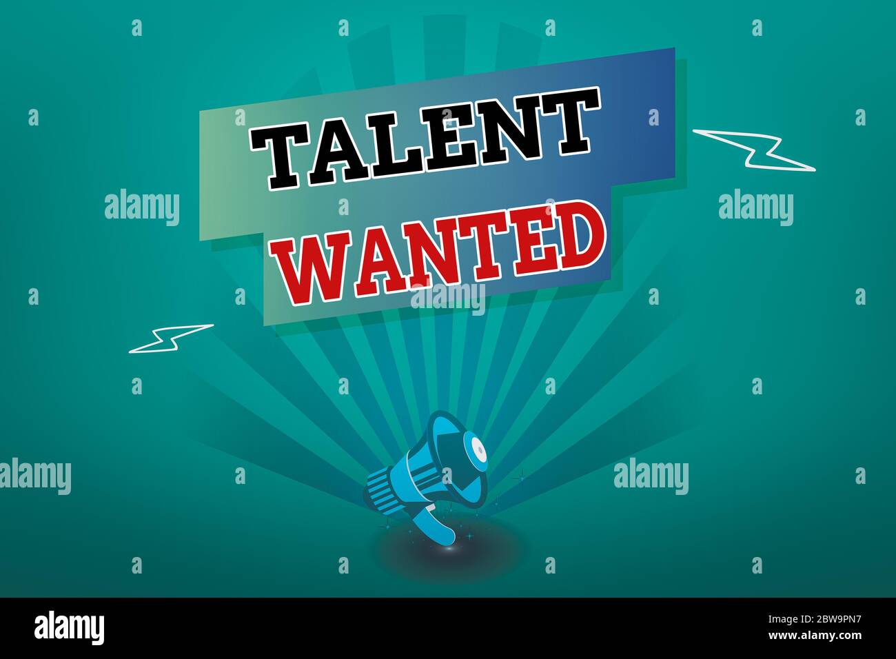 Writing note showing Talent Wanted. Business concept for method of ...