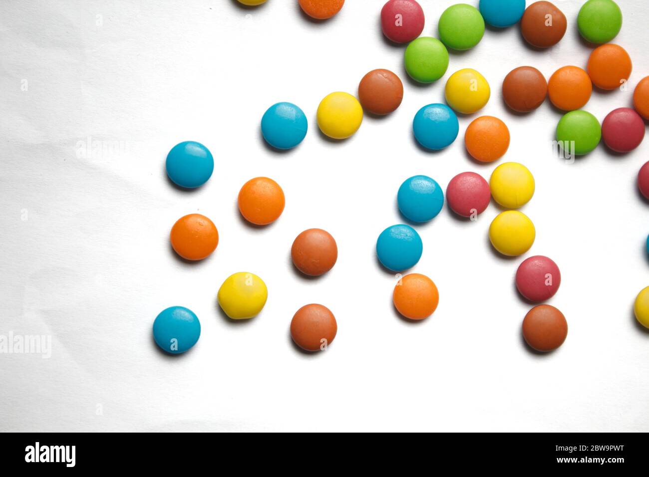 Colour full Chocolate Candies Stock Photo - Alamy