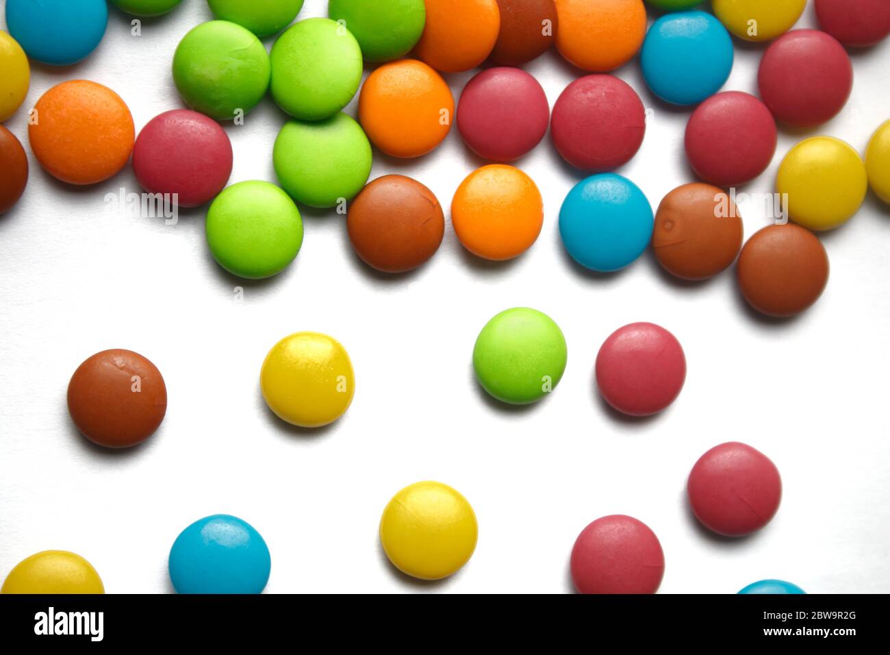 Colour full Chocolate Candies Stock Photo - Alamy