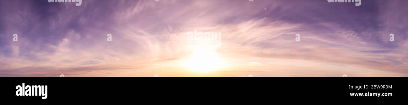 Purple stratus clouds hi-res stock photography and images - Alamy