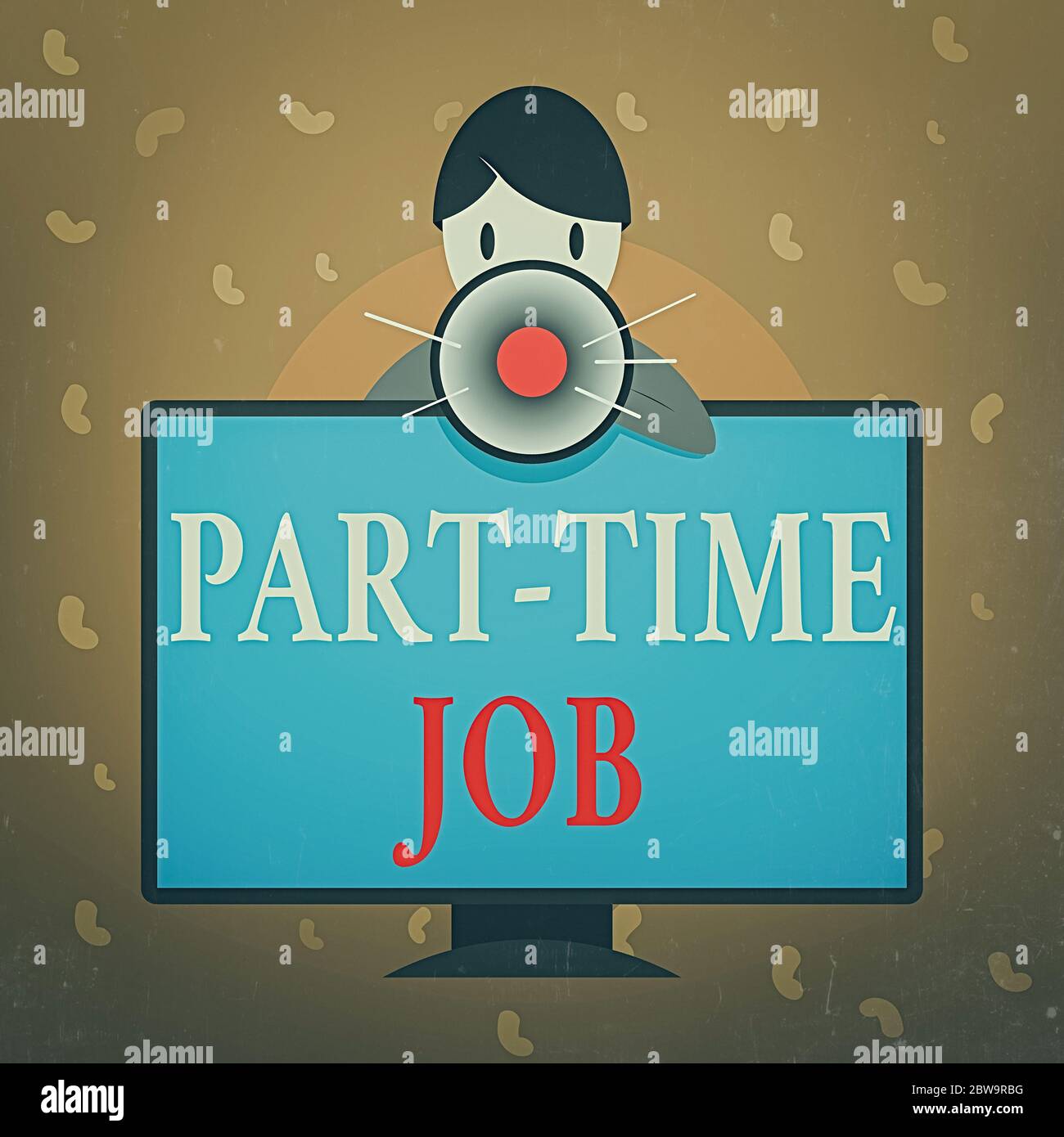 Conceptual hand writing showing Part time Job. Concept meaning ...