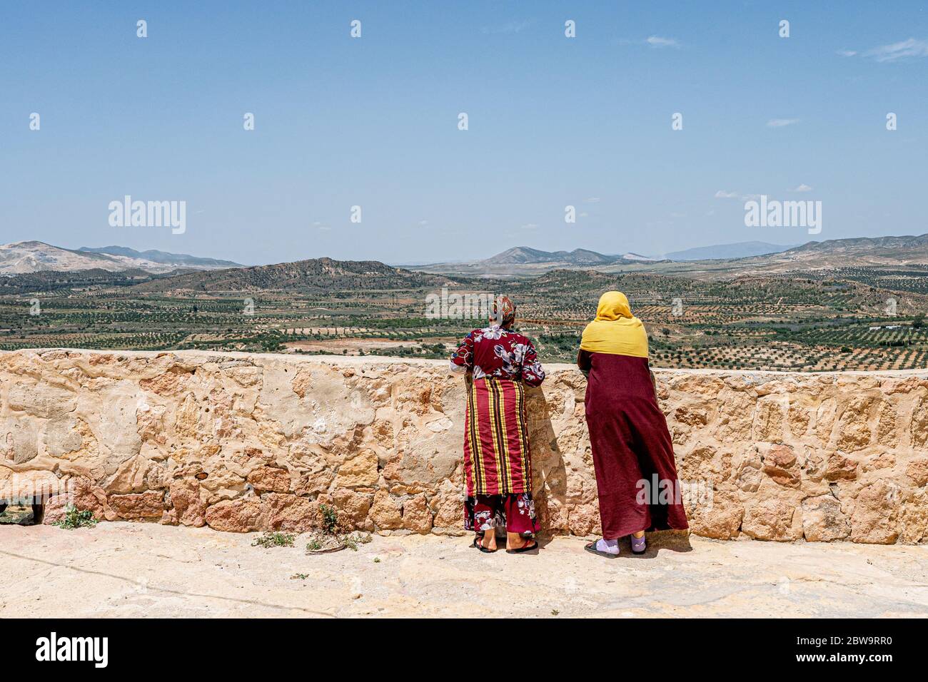 welcome to tunisia : takrouna Stock Photo - Alamy