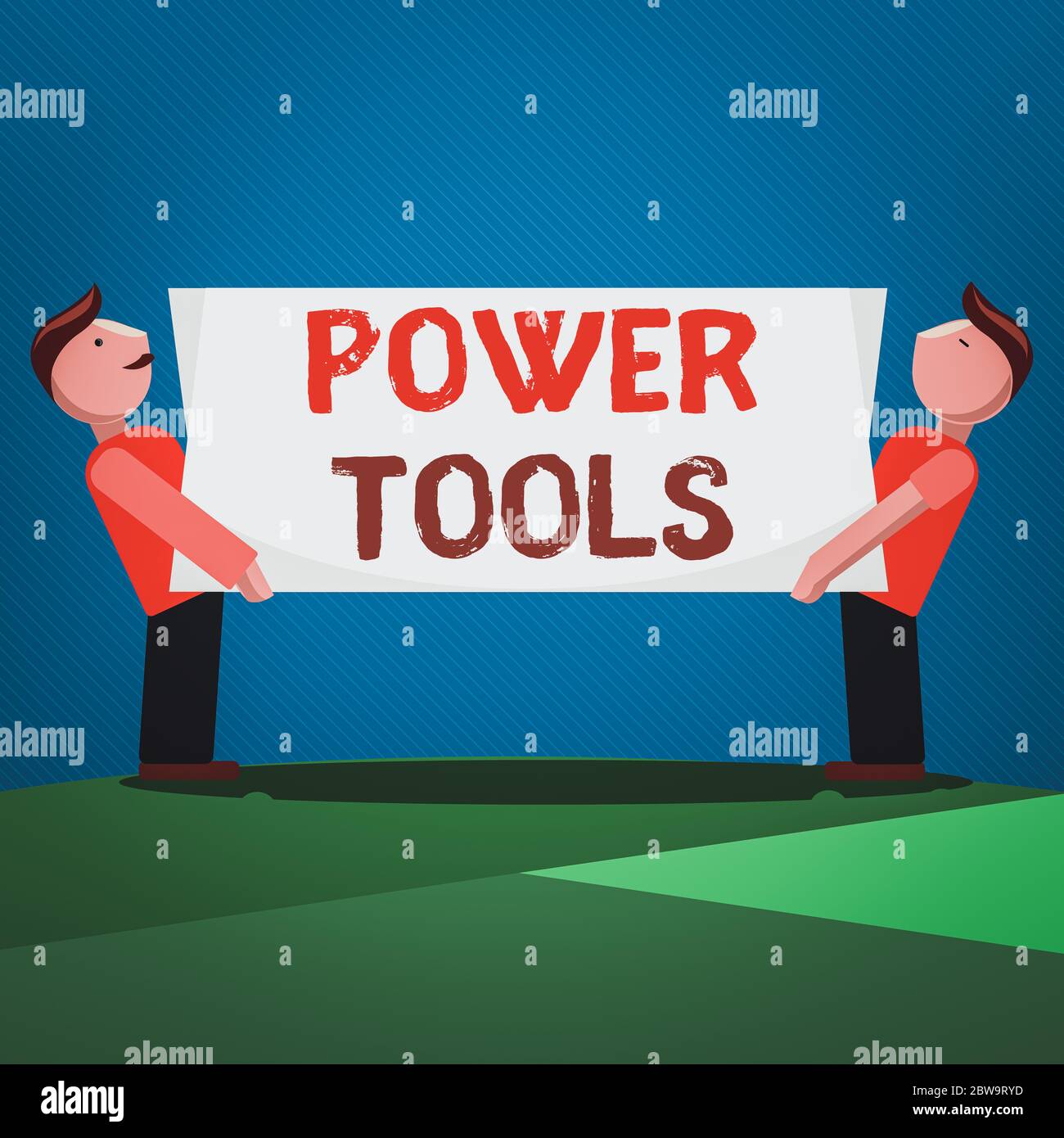 Two Men Power Tools High Resolution Stock Photography and Images - Alamy