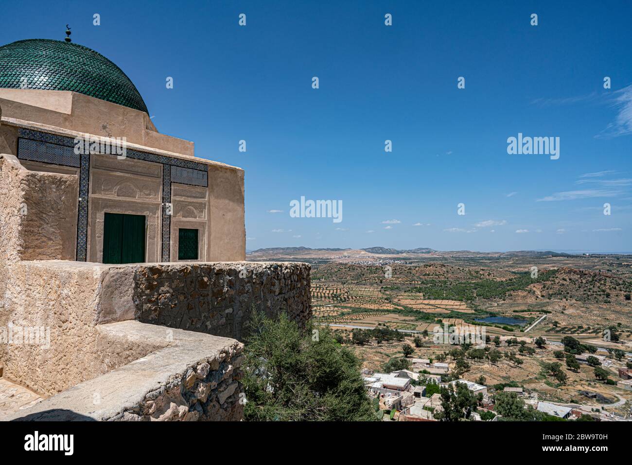 welcome to tunisia : takrouna Stock Photo - Alamy