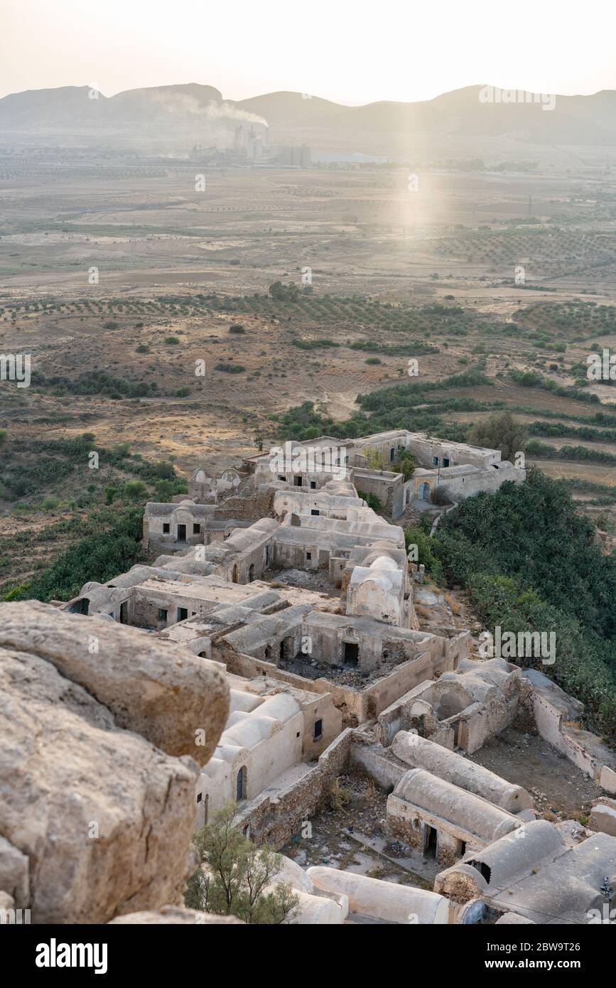 welcome to tunisia : takrouna Stock Photo - Alamy