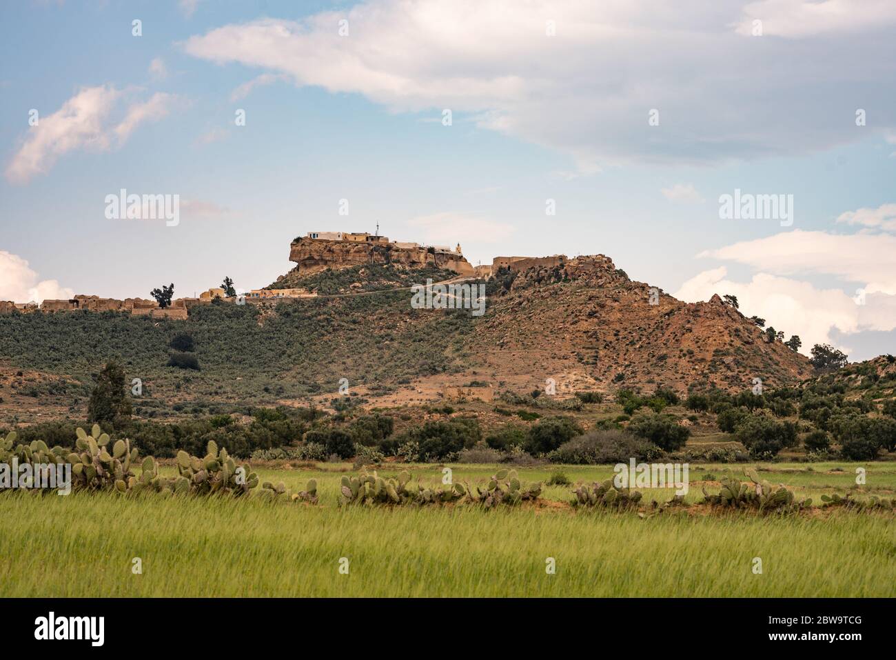 welcome to tunisia : takrouna Stock Photo - Alamy