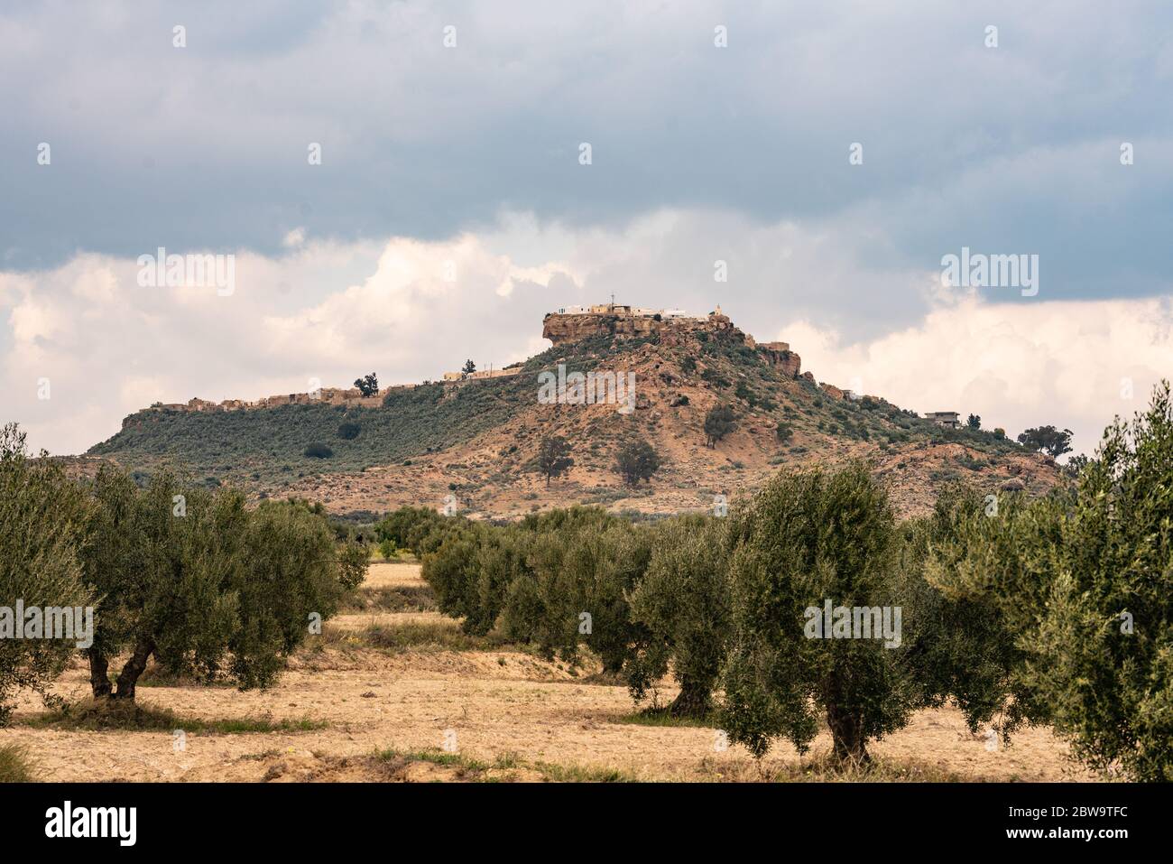 welcome to tunisia : takrouna Stock Photo - Alamy