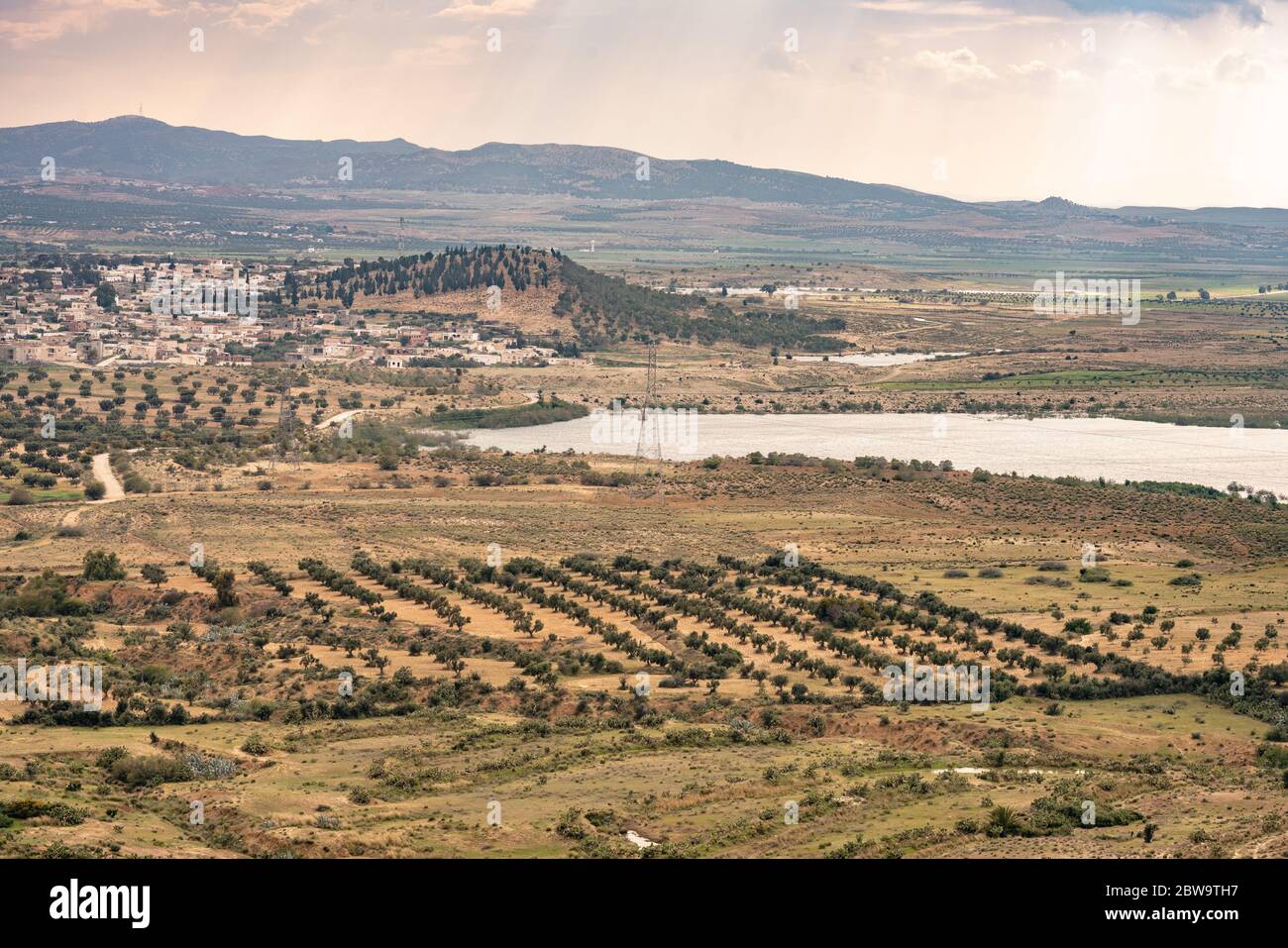 Takrouna village hi-res stock photography and images - Alamy