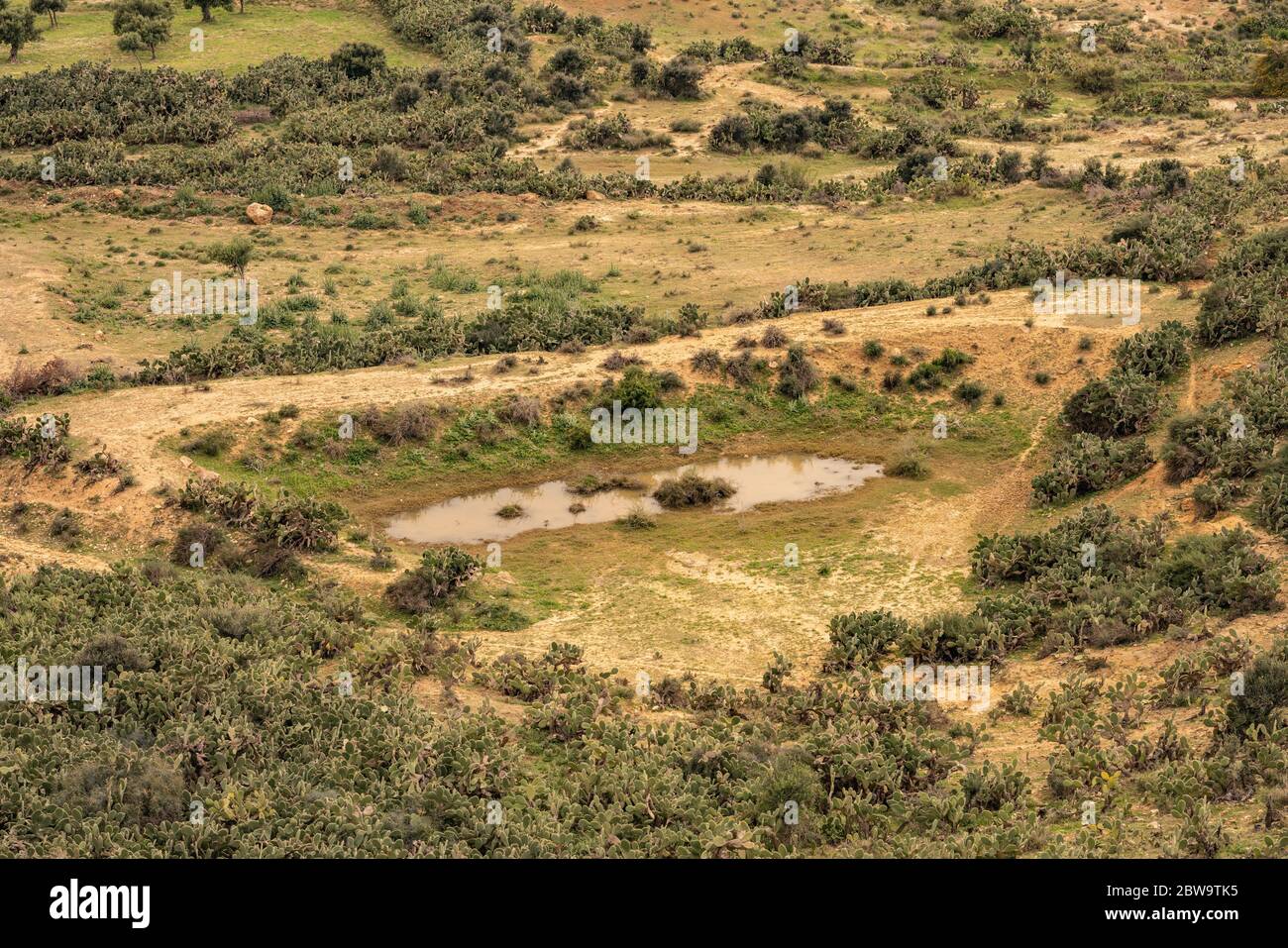 Takrouna village hi-res stock photography and images - Alamy