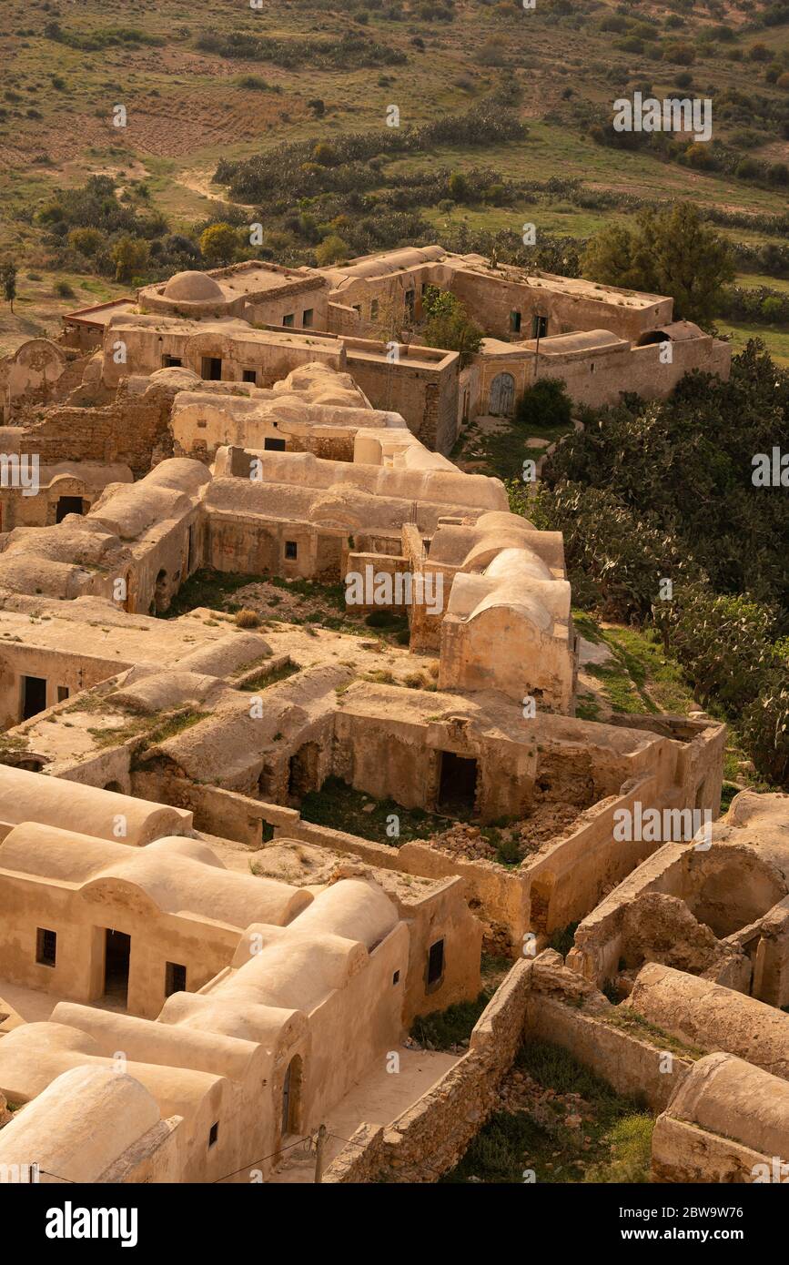 Welcome to tunisia : takrouna Stock Photo - Alamy