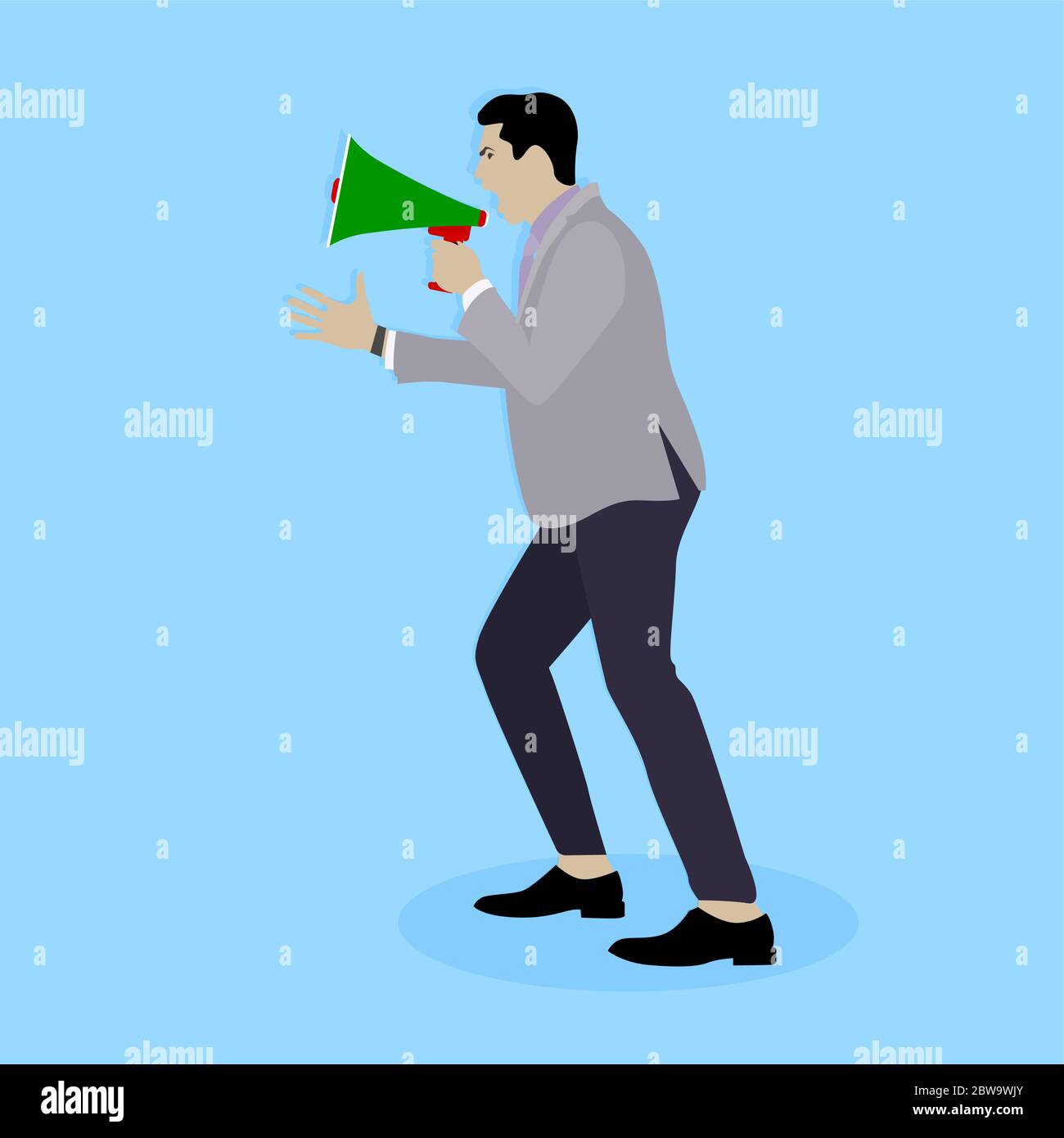Loud hold Stock Vector Images - Alamy