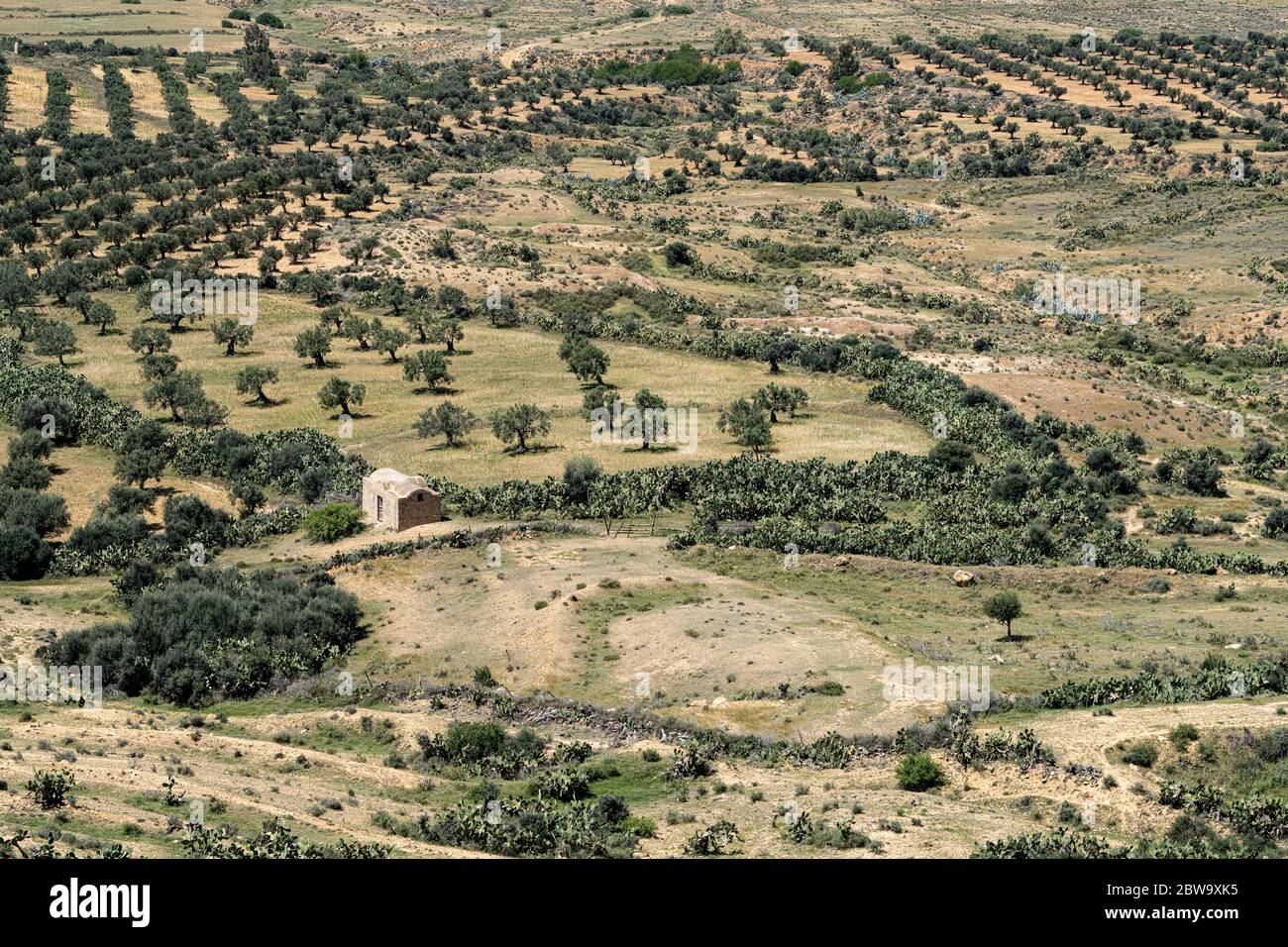 Welcome to tunisia : takrouna Stock Photo - Alamy