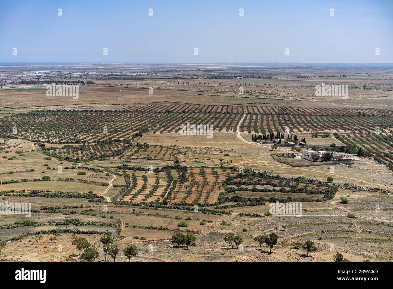 Welcome to tunisia : takrouna Stock Photo - Alamy