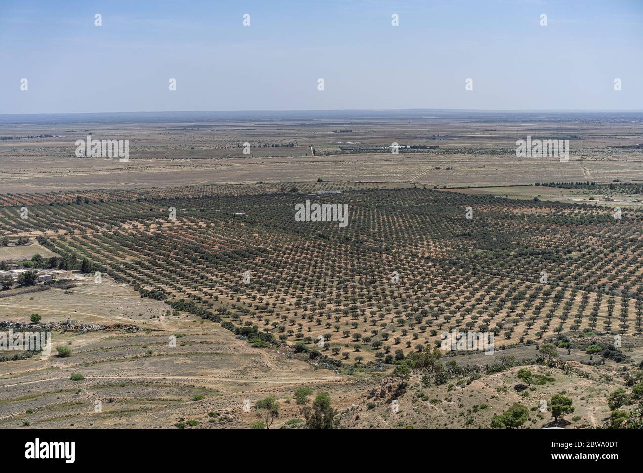 Welcome to tunisia : takrouna Stock Photo - Alamy