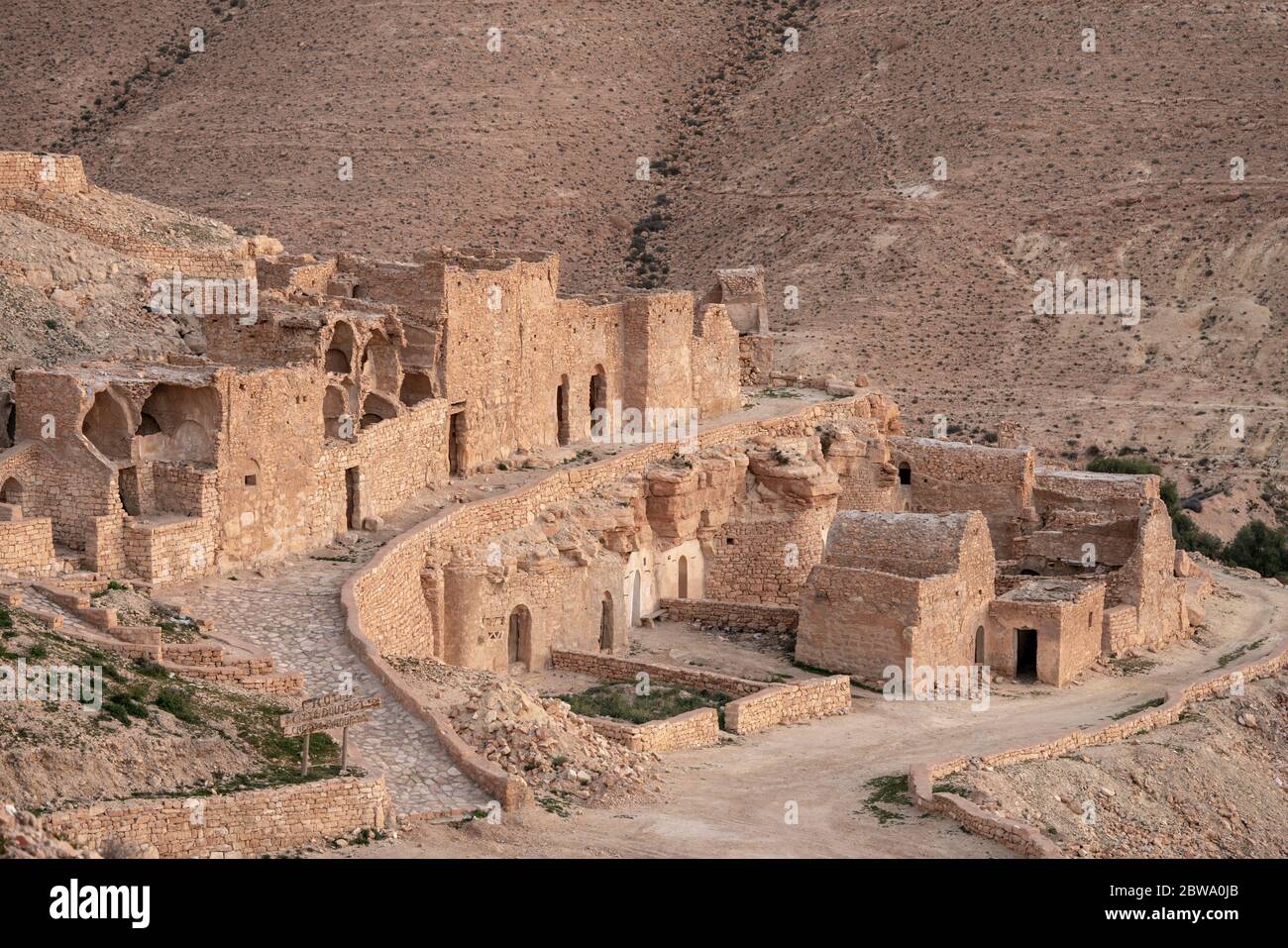 Welcome in the tunisian Dahar Stock Photo - Alamy