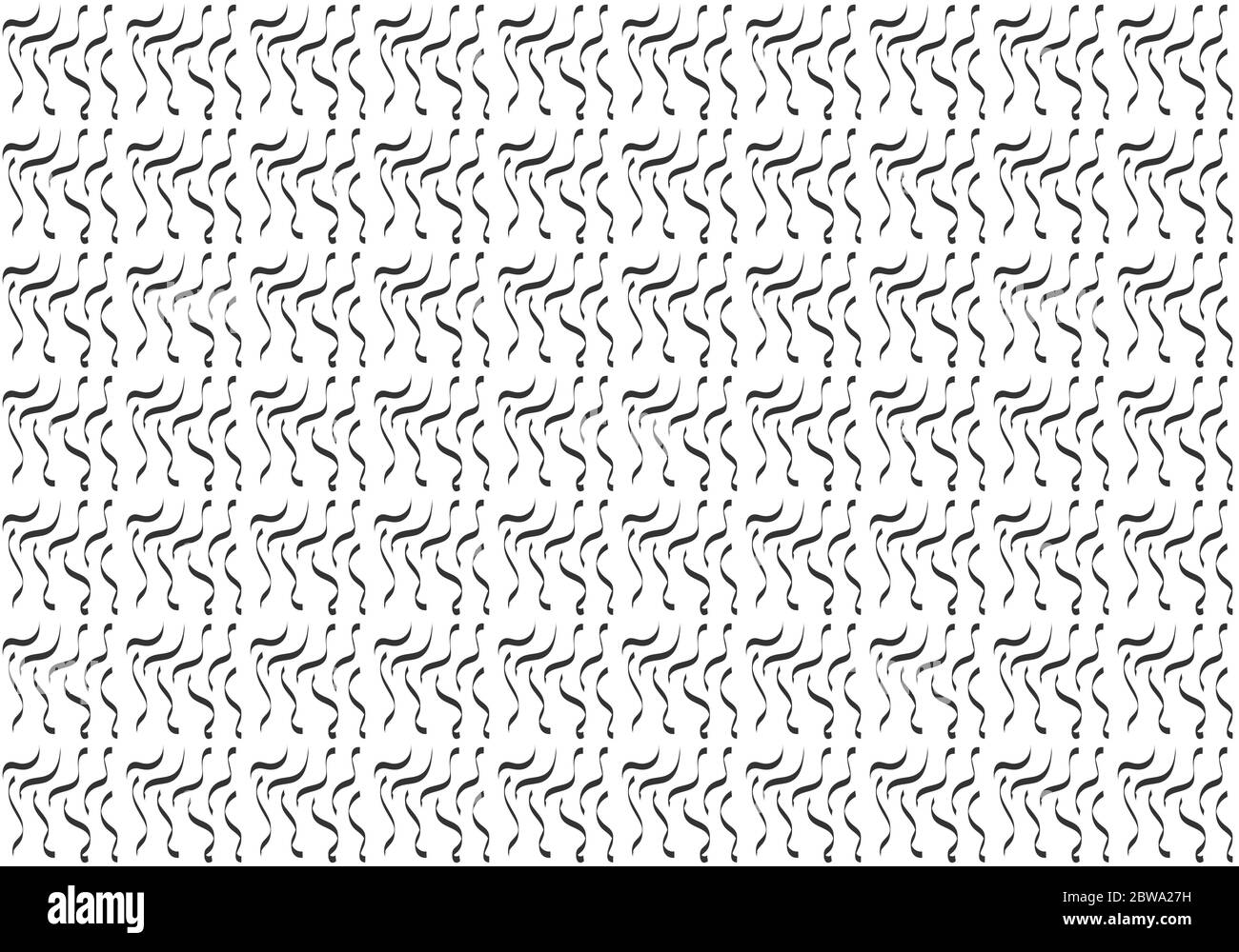 Abstract seamless pattern of curved lines for texture, textiles ...