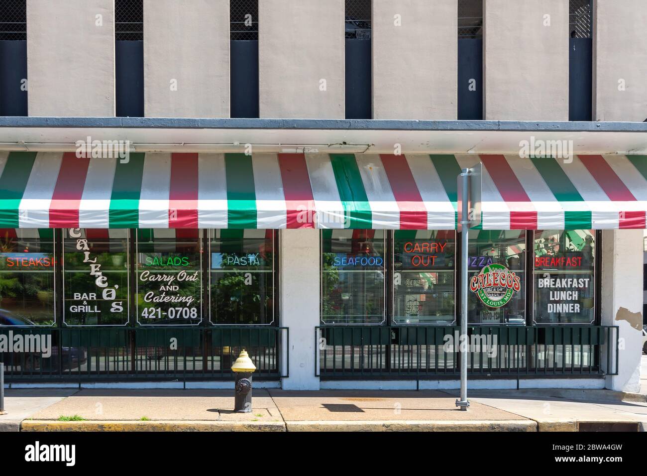 Caleco's restaurant is open for take out only amid the global ...