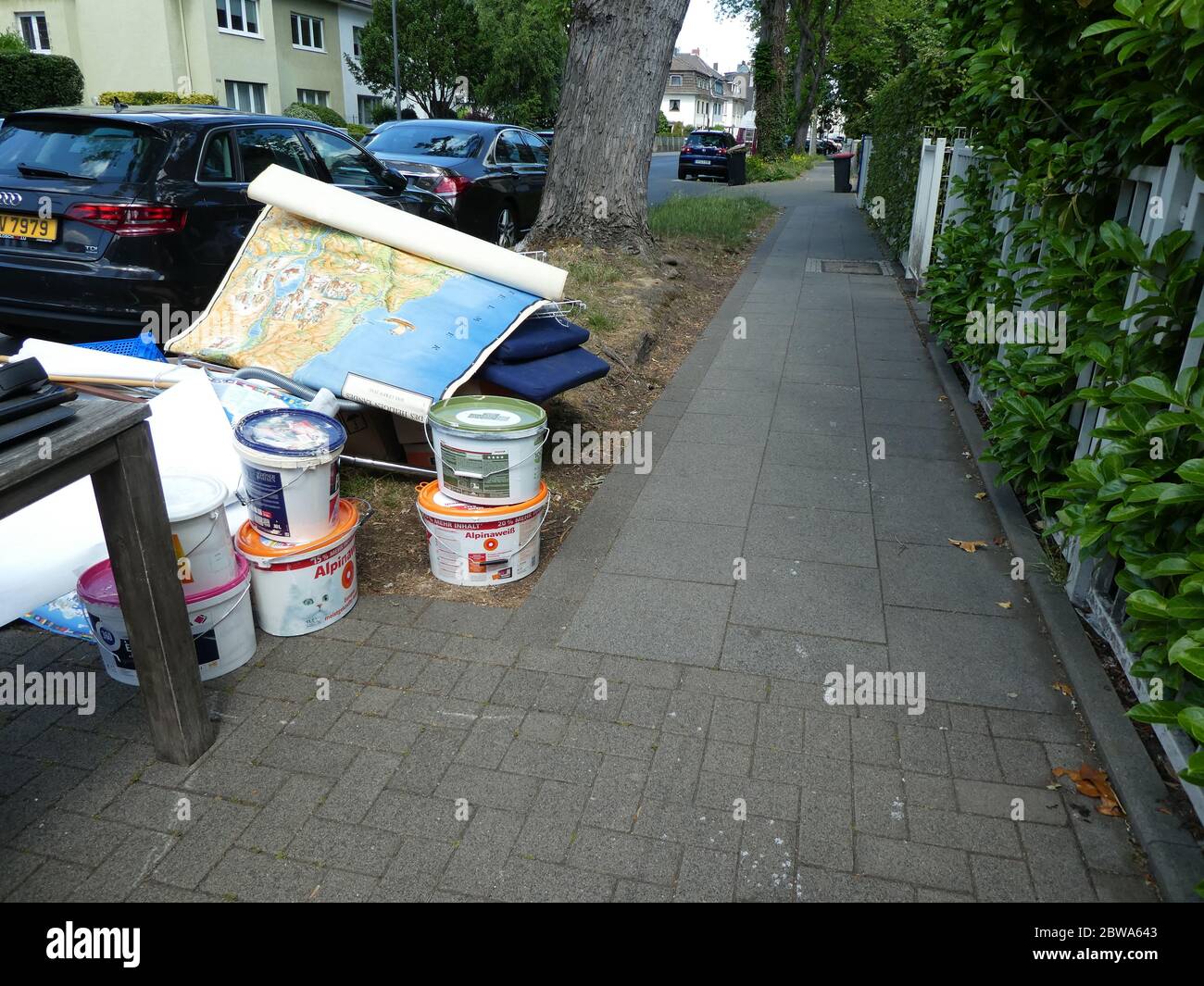 Cologne, Germany. 20th May, 2020. Bulky waste is available for ...