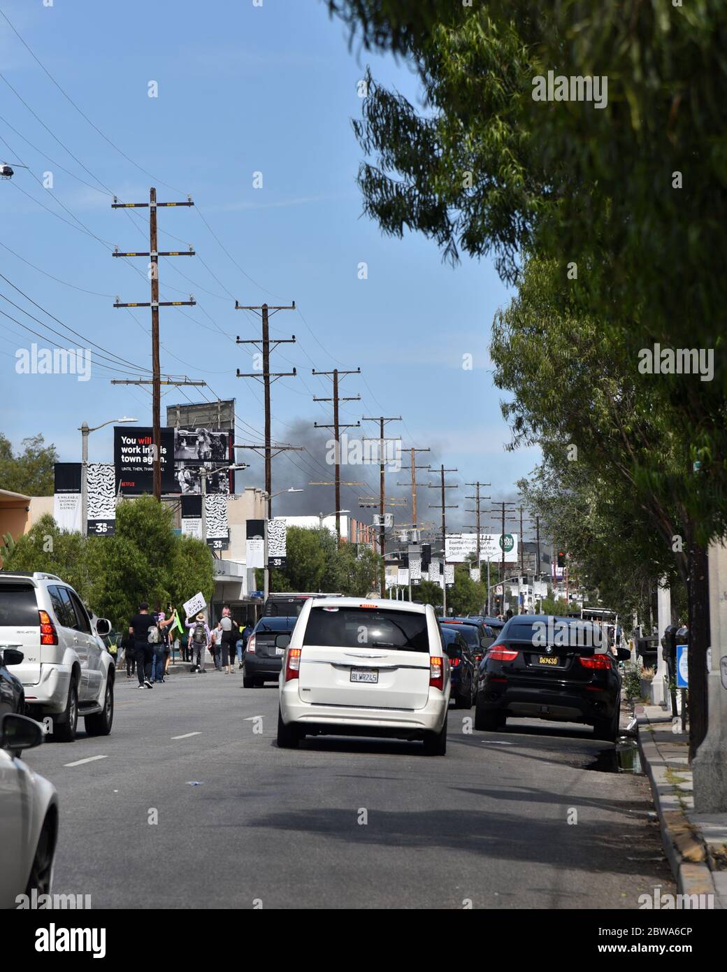 Traffic blocked hi-res stock photography and images - Alamy