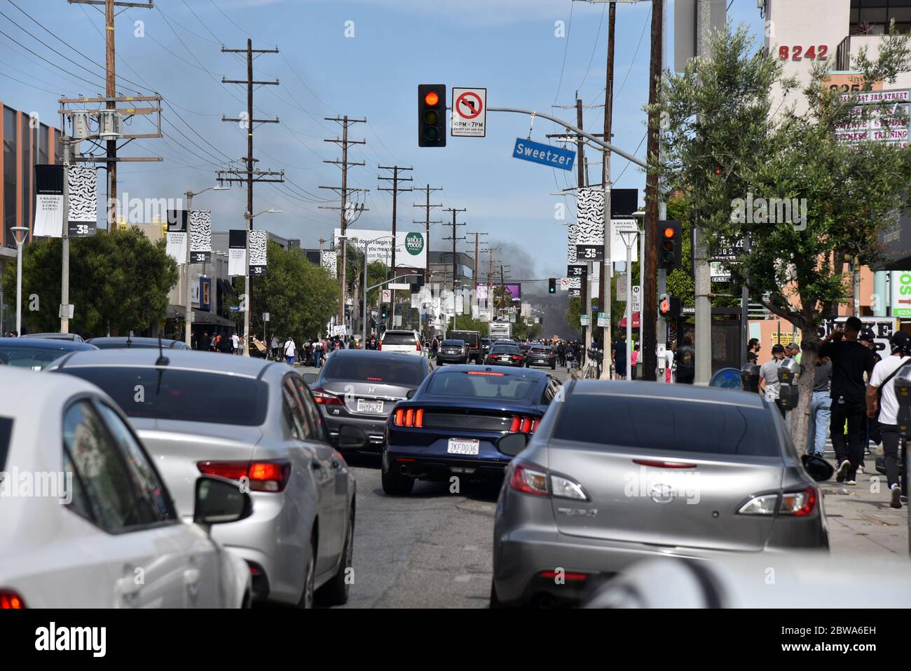 Traffic blocked hi-res stock photography and images - Alamy