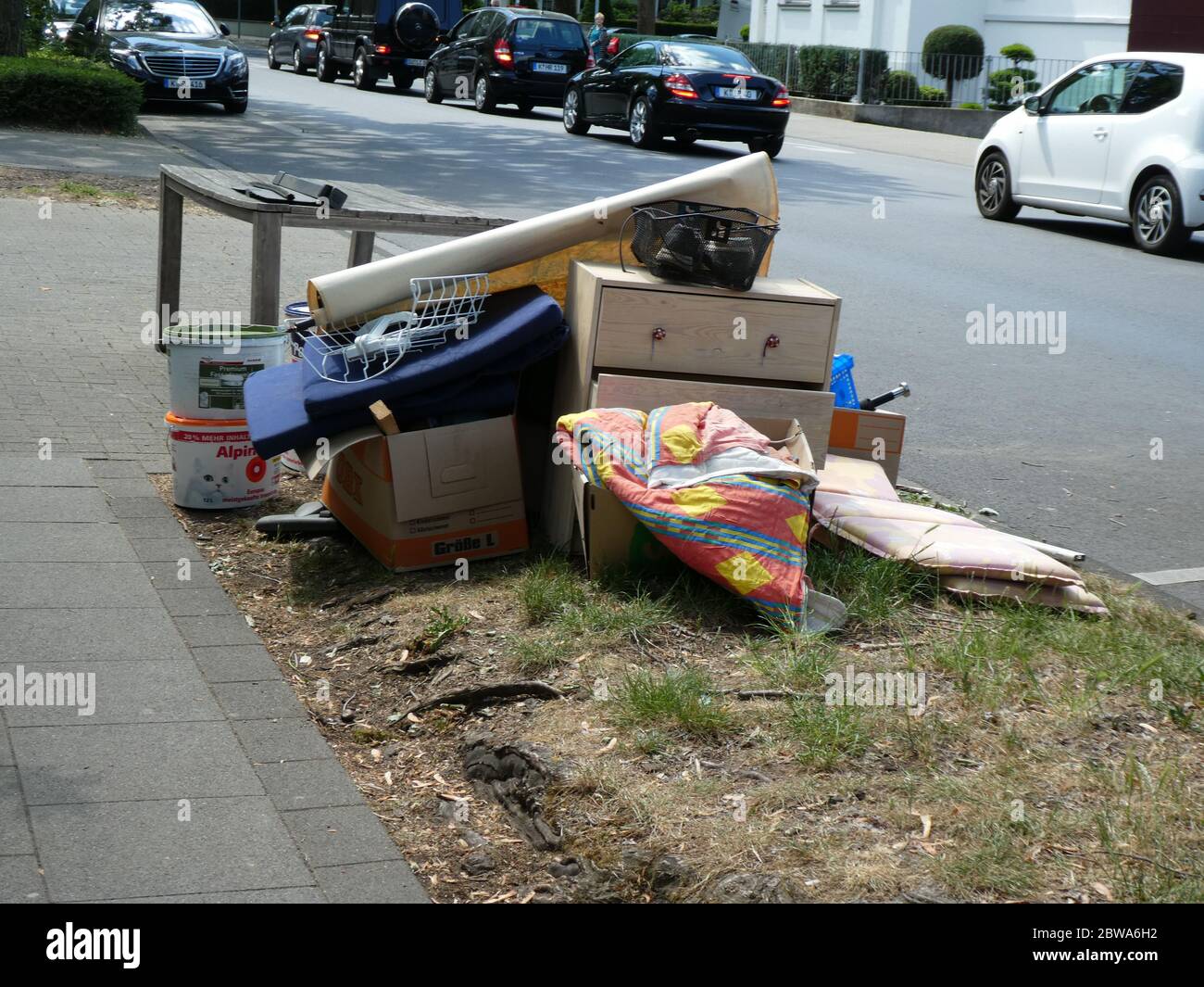 Cologne, Germany. 20th May, 2020. Bulky waste is available for ...