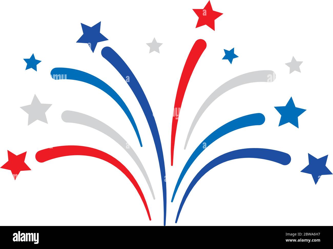 firework explosion icon on white background Stock Vector Image & Art ...