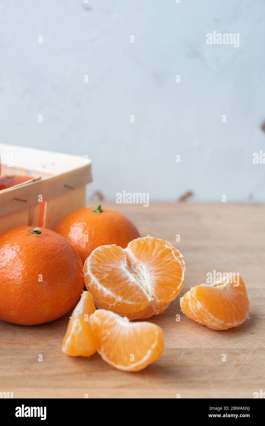 mandarin orange clementine Stock Photo - Alamy