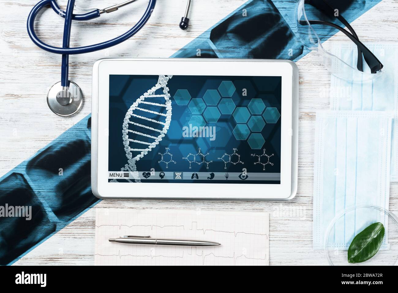 Human genetic research in medical laboratory Stock Photo - Alamy