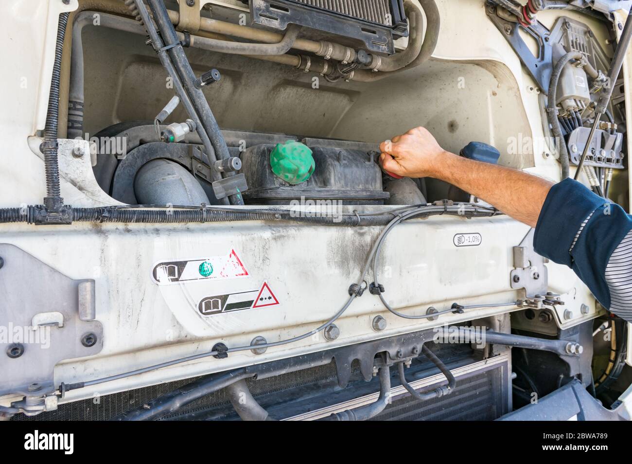 Trucker truck hi-res stock photography and images - Alamy