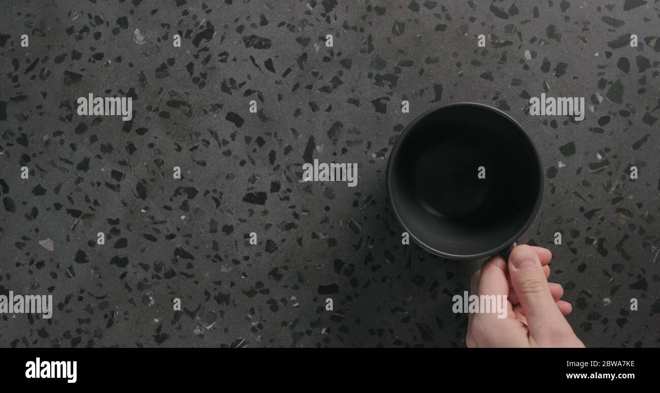 Coffee pour cup from big hi-res stock photography and images - Alamy