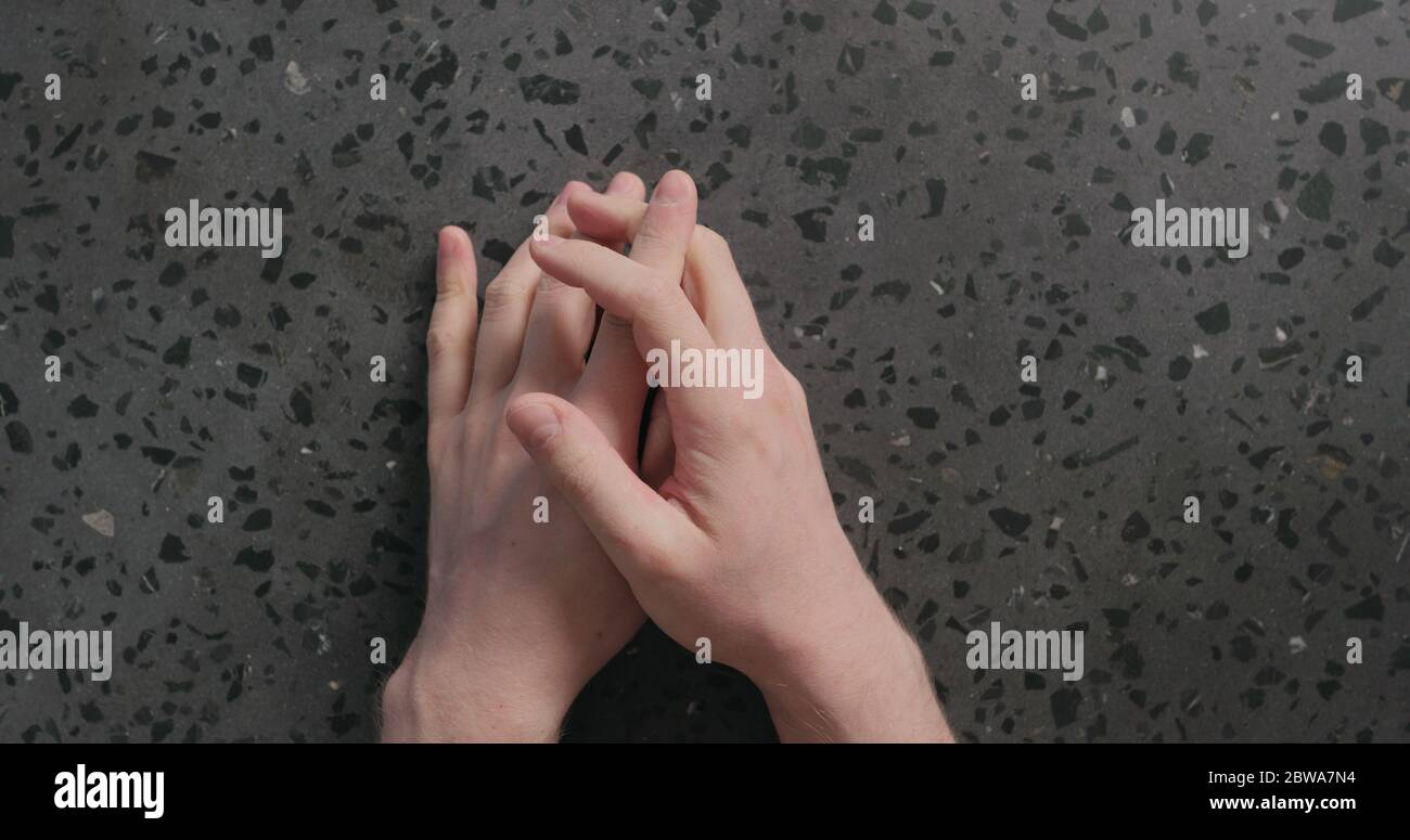 Nervous finger tap hi-res stock photography and images - Alamy