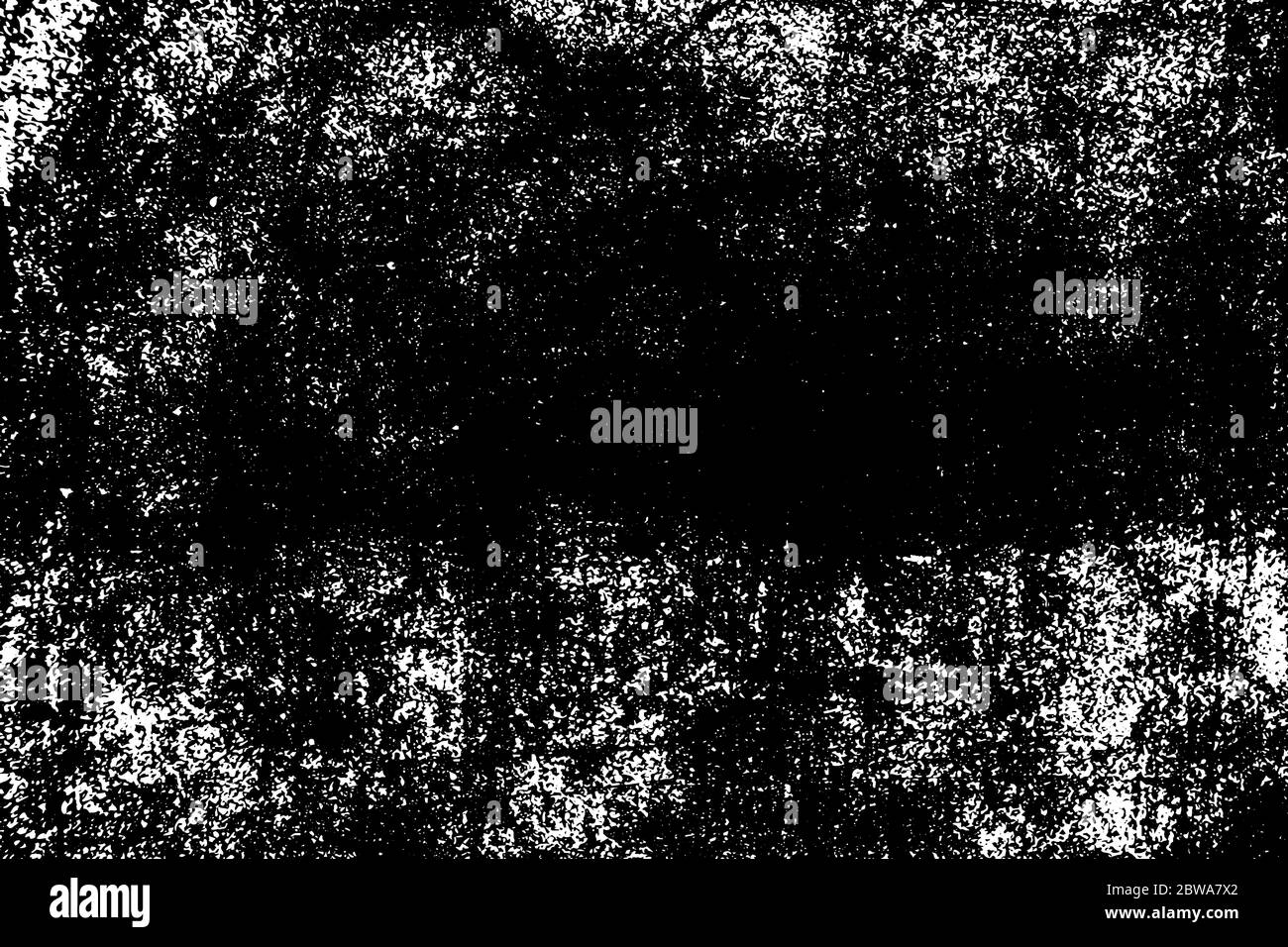 Grunge white color chalk texture on blank blackboard background with ...