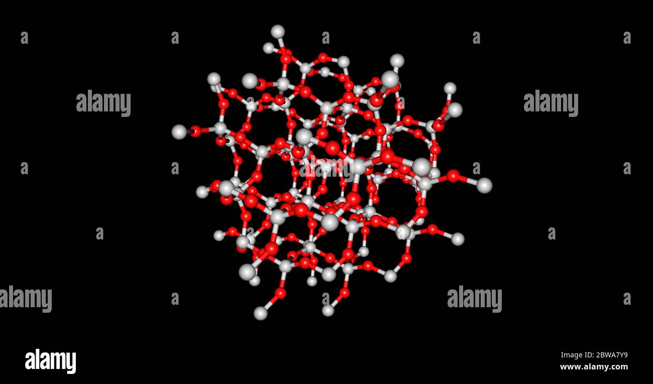Silicon oxygen tetrahedra hi-res stock photography and images - Alamy