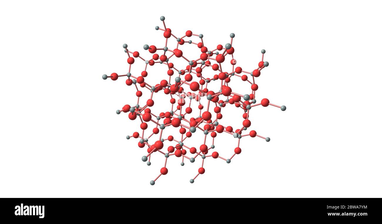 Quartz is a mineral composed of silicon and oxygen atoms in a ...