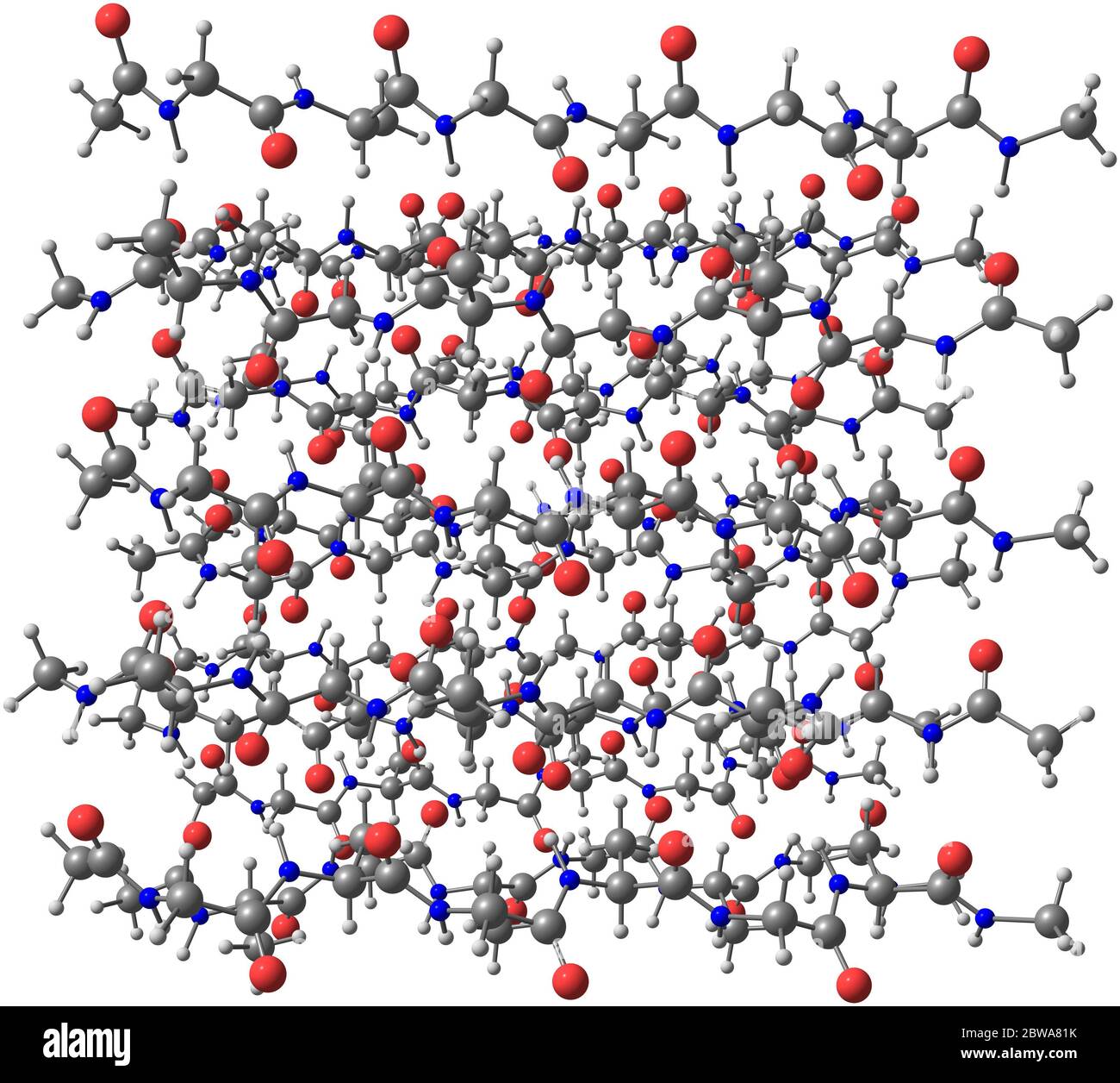 Fibroin structure hi-res stock photography and images - Alamy