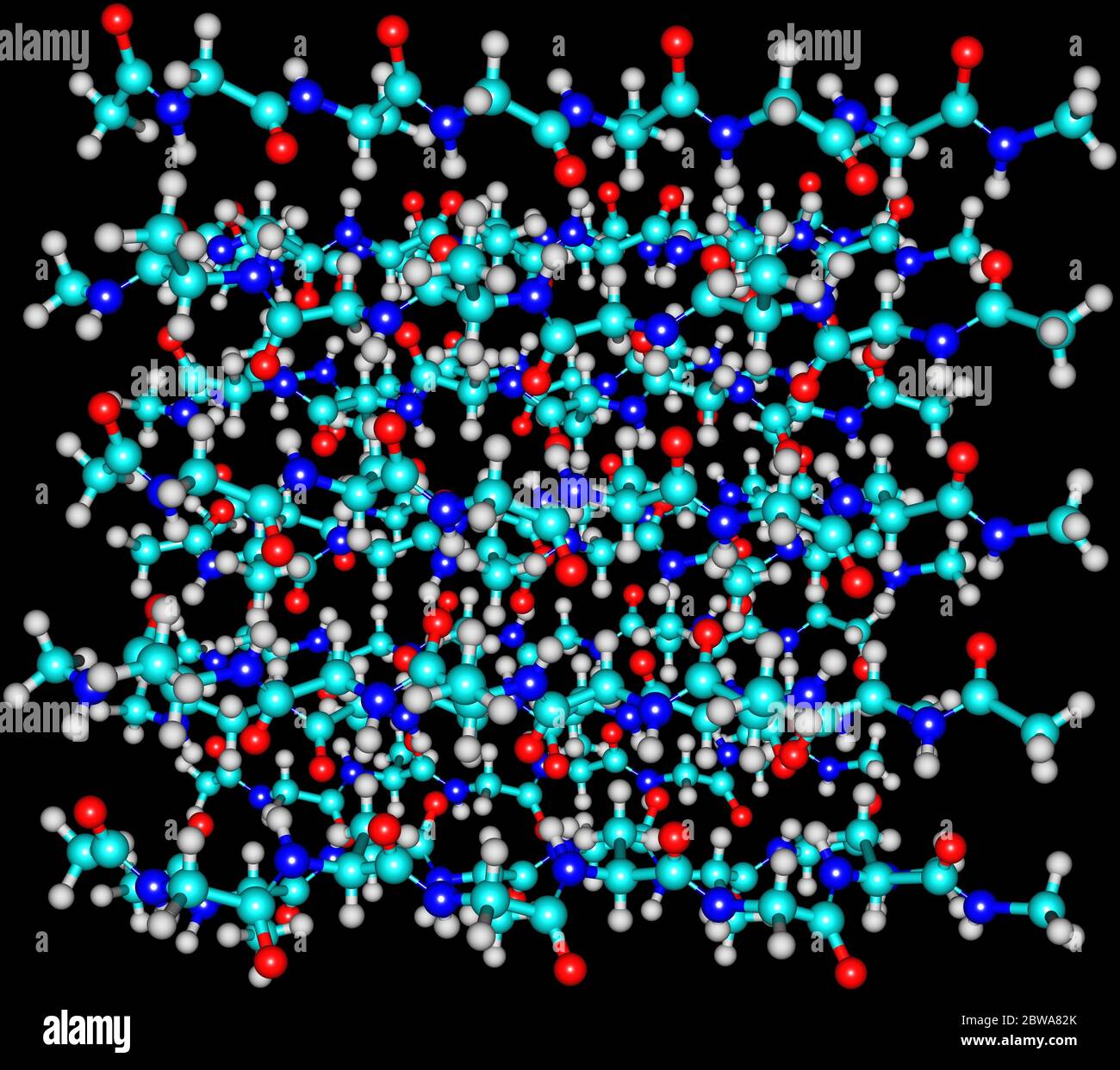 Fibroin structure hi-res stock photography and images - Alamy