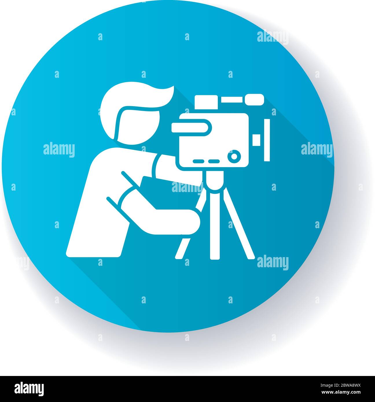 Tv crew camera crew logo hi-res stock photography and images - Alamy