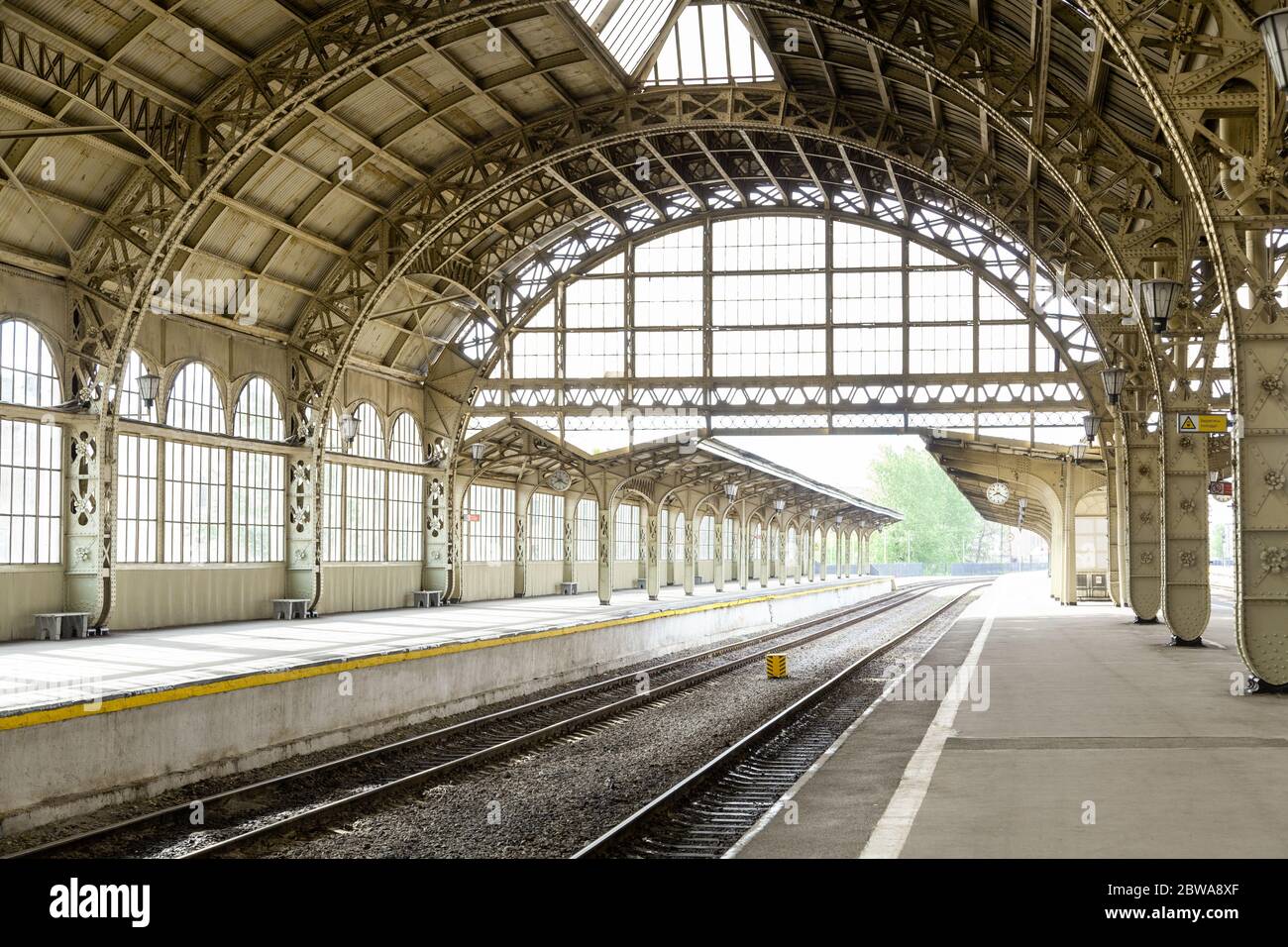 Vitebsky railway station, Zagorodny Prospect, St. Petersburg, Russia ...