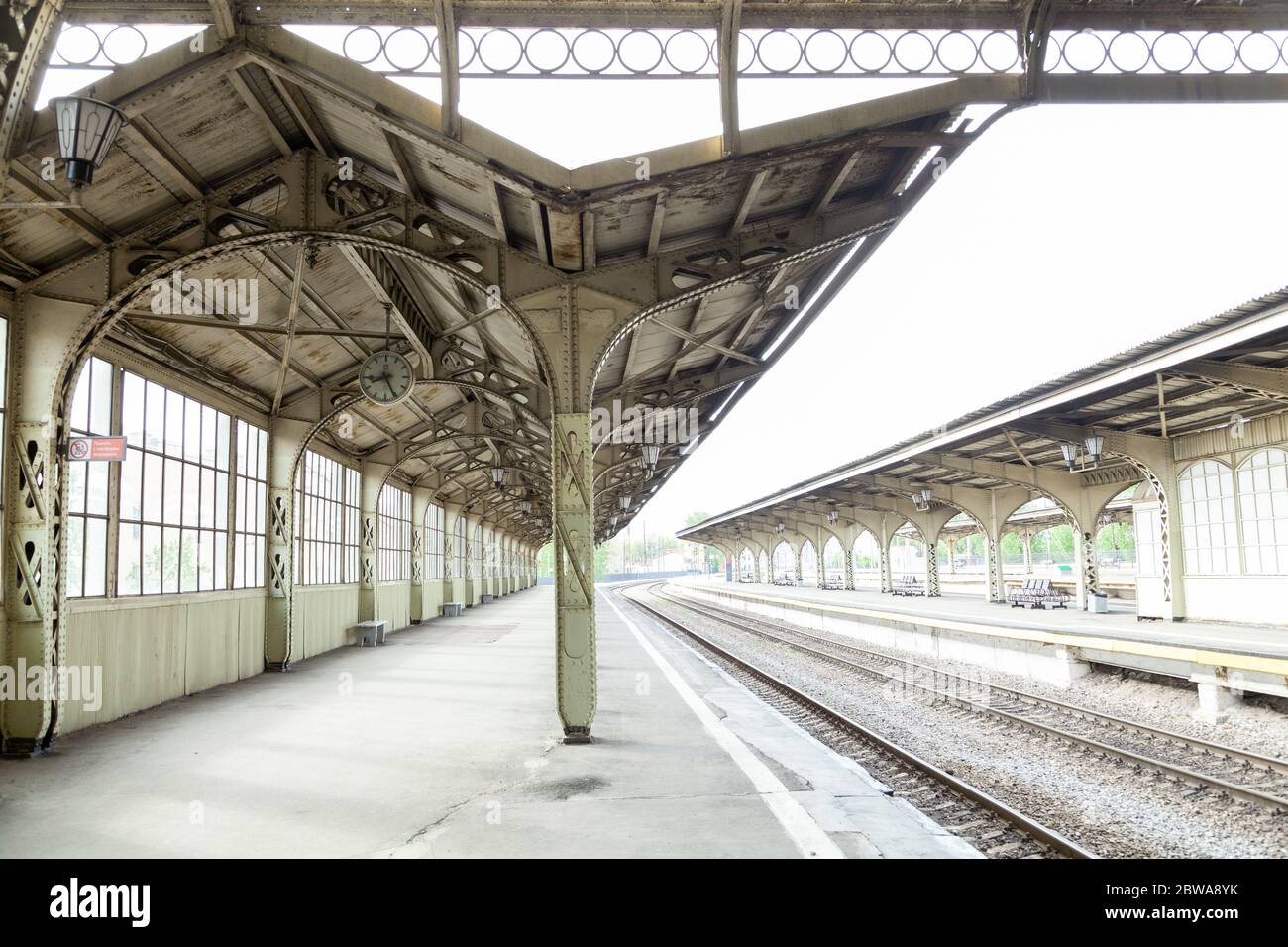 Vitebsky railway station, Zagorodny Prospect, St. Petersburg, Russia ...