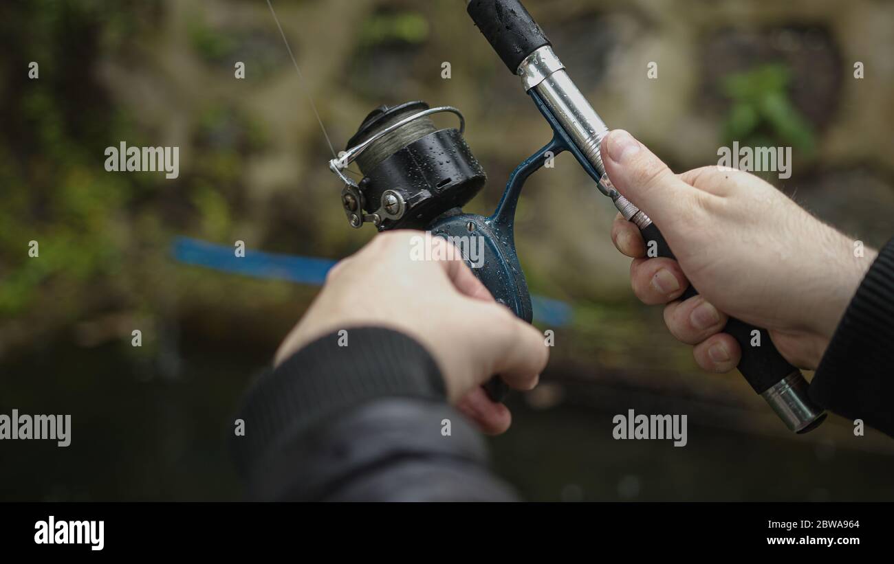 Bail rod hi-res stock photography and images - Alamy