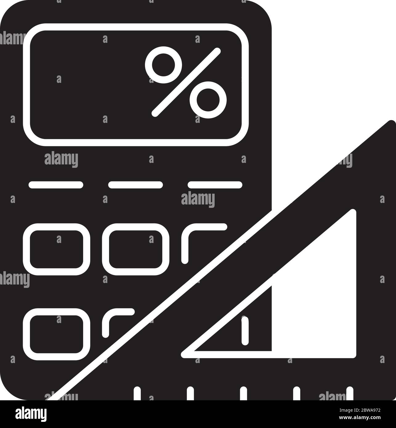 Mathematics black glyph icon Stock Vector Image & Art - Alamy