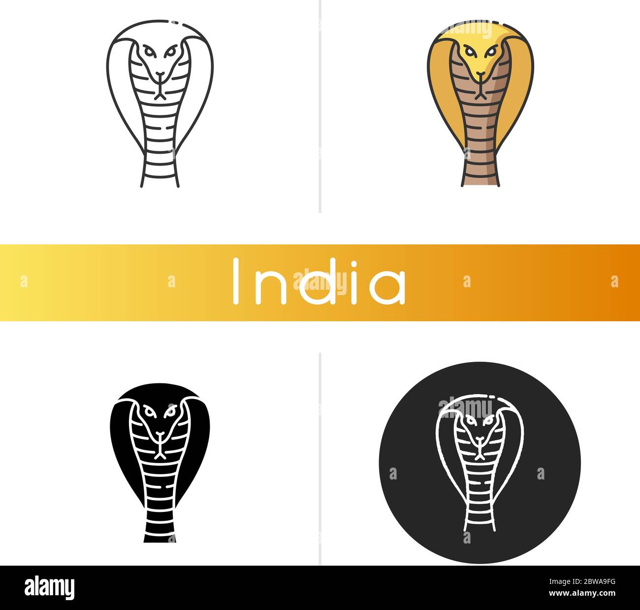 King cobra icon Stock Vector Image & Art - Alamy