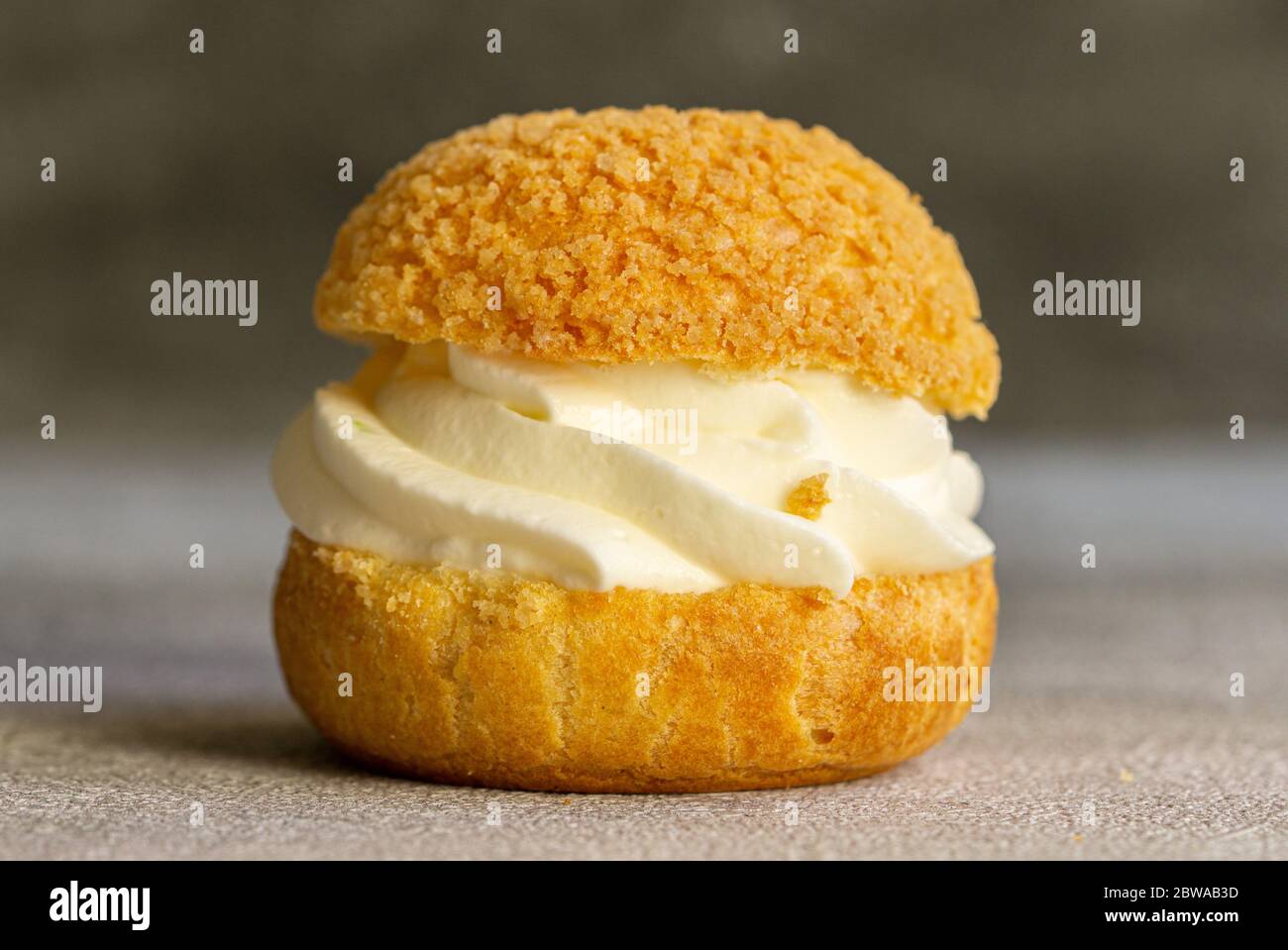 Cream filled french pastry hi-res stock photography and images - Alamy