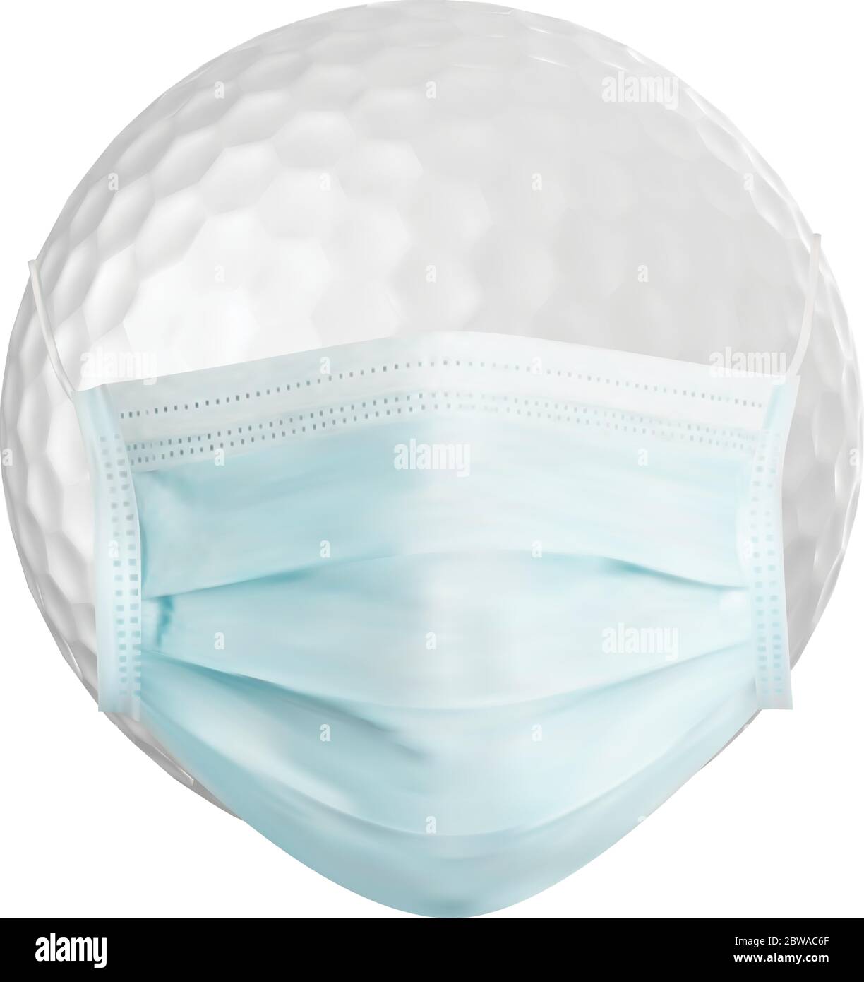 Golf warning Stock Vector Images - Alamy