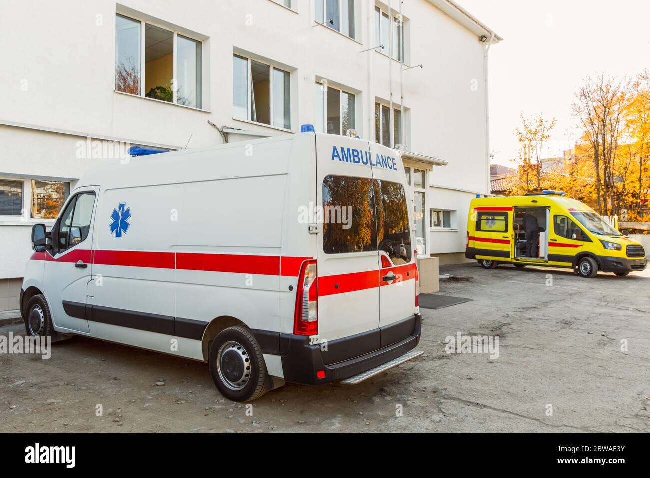 Modern ambulance hi-res stock photography and images - Alamy